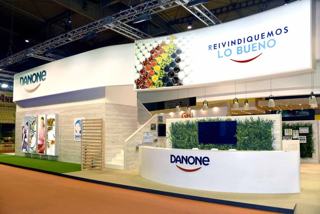 Stand DANONE | Trazos y Tendencias
